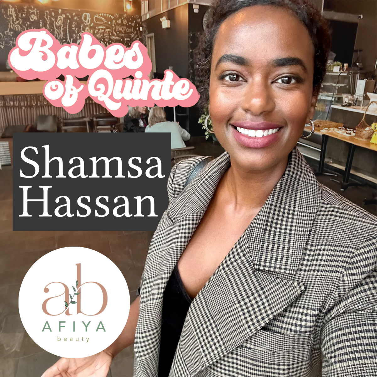 88: Listen, nourish your skin • Shamsa Hassan founder of Afiya Beauty ...